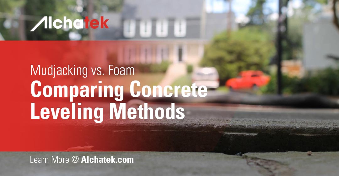 Mudjacking vs. Foam - Concrete Leveling with Polyurethane Foam